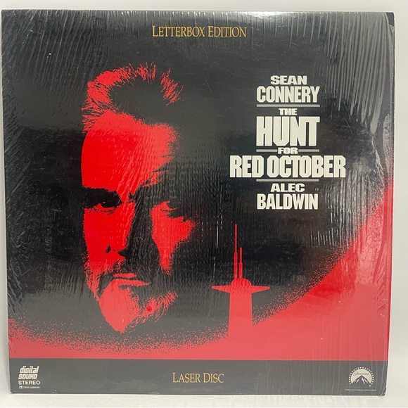 Media | Vintage 199 The Hunt For Red October Laser Disc Movie Set 90s ...